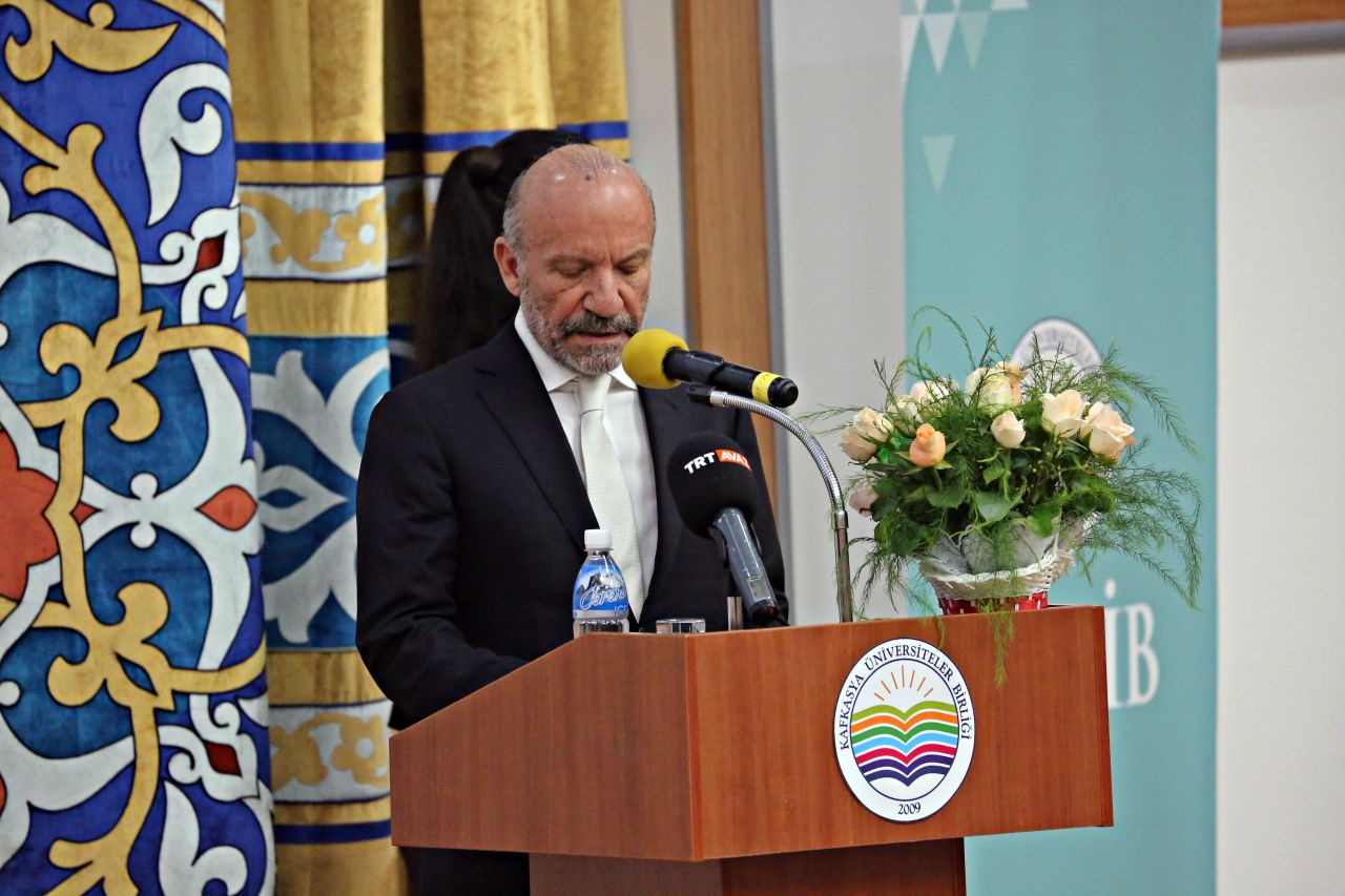 Near East University Founding Rector Dr. Günsel spoke at KUNIB – Near ...