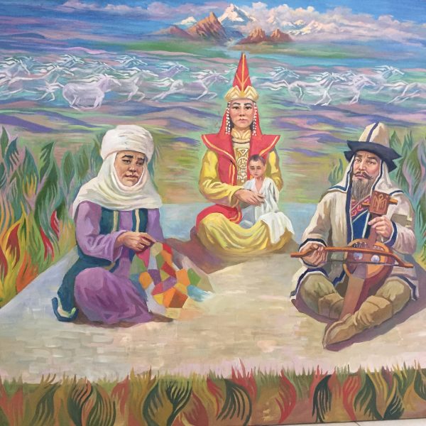 “Kazakhstan Artists Exhibition” Consisting of 50 Artworks of 12 Artists ...