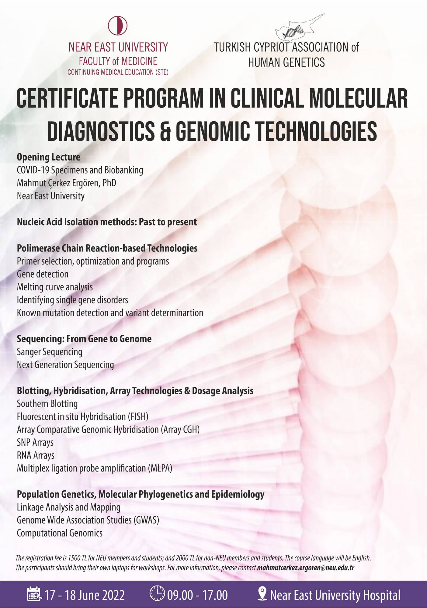 Certificate Program In Clinical Molecular Diagnostics And Genomic