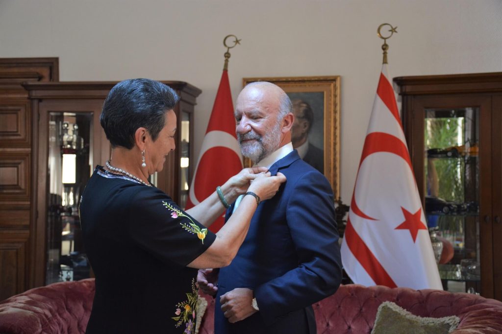 Near East University Founding Rector Dr. Suat Günsel was awarded the ...