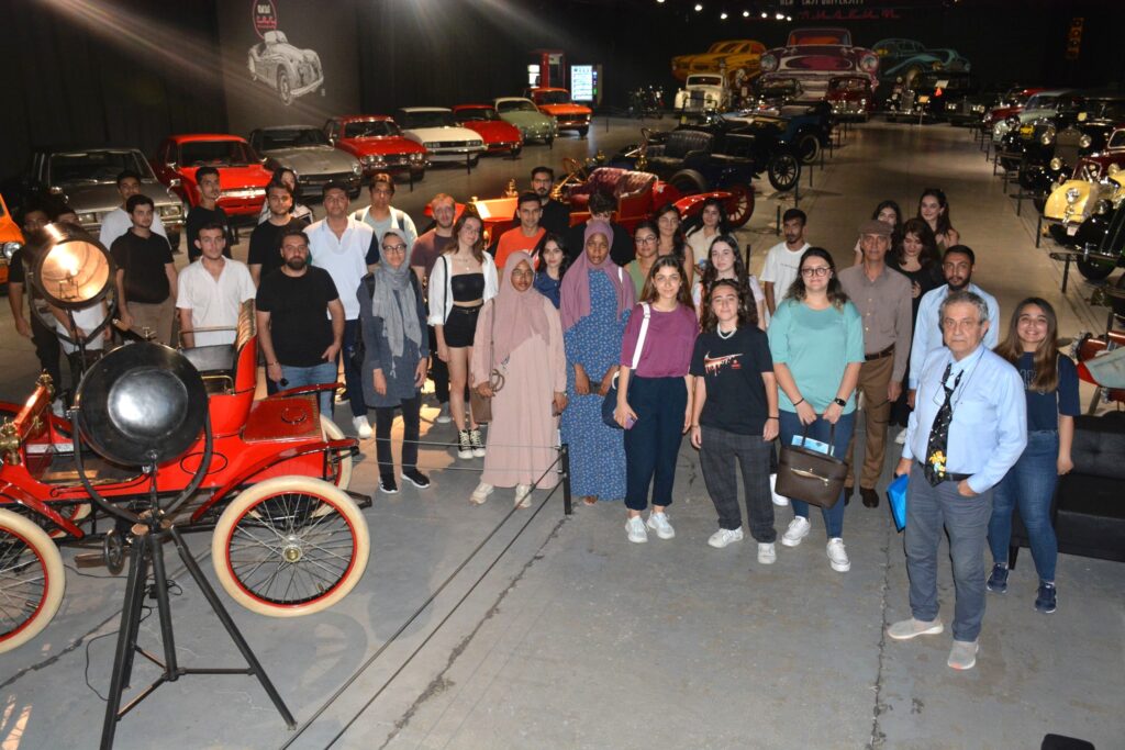 Cyprus Car Museum impressed the new students of Near East University ...