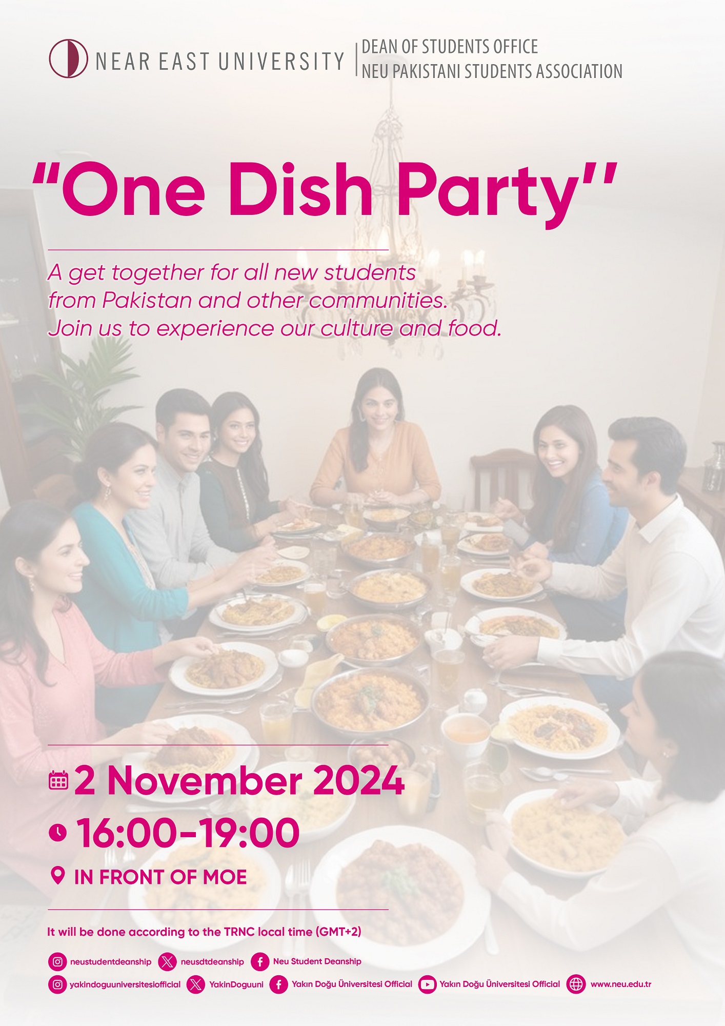 NEU Pakistani Students Association: “One Dish Party” – Near East University