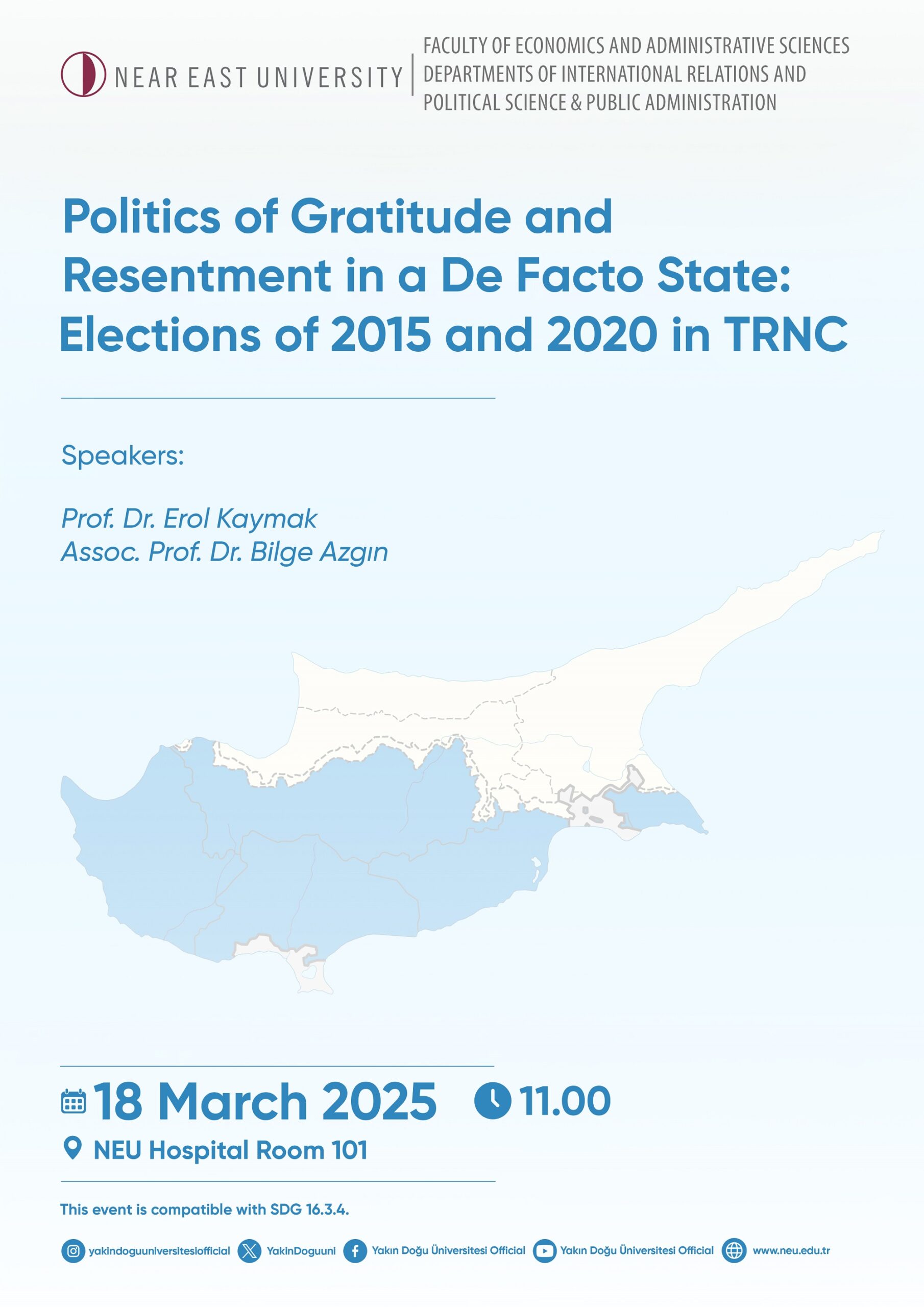 Politics of Gratitude and Resentment in a De Facto State: Elections of ...