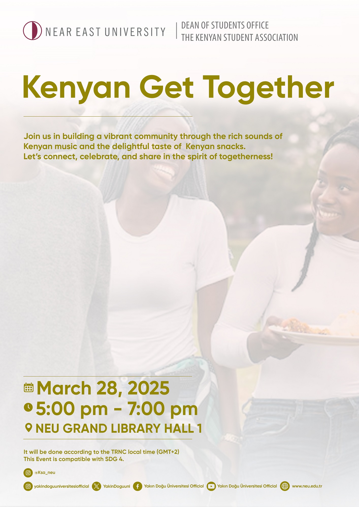 The Kenyan Student Association: Kenyan Get Together – Near East University