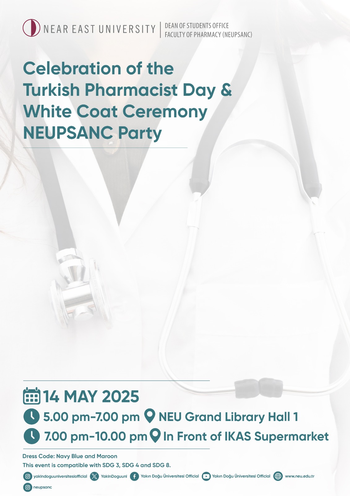 Celebration of the Turkish Pharmacist Day & White Coat Ceremony – Near ...