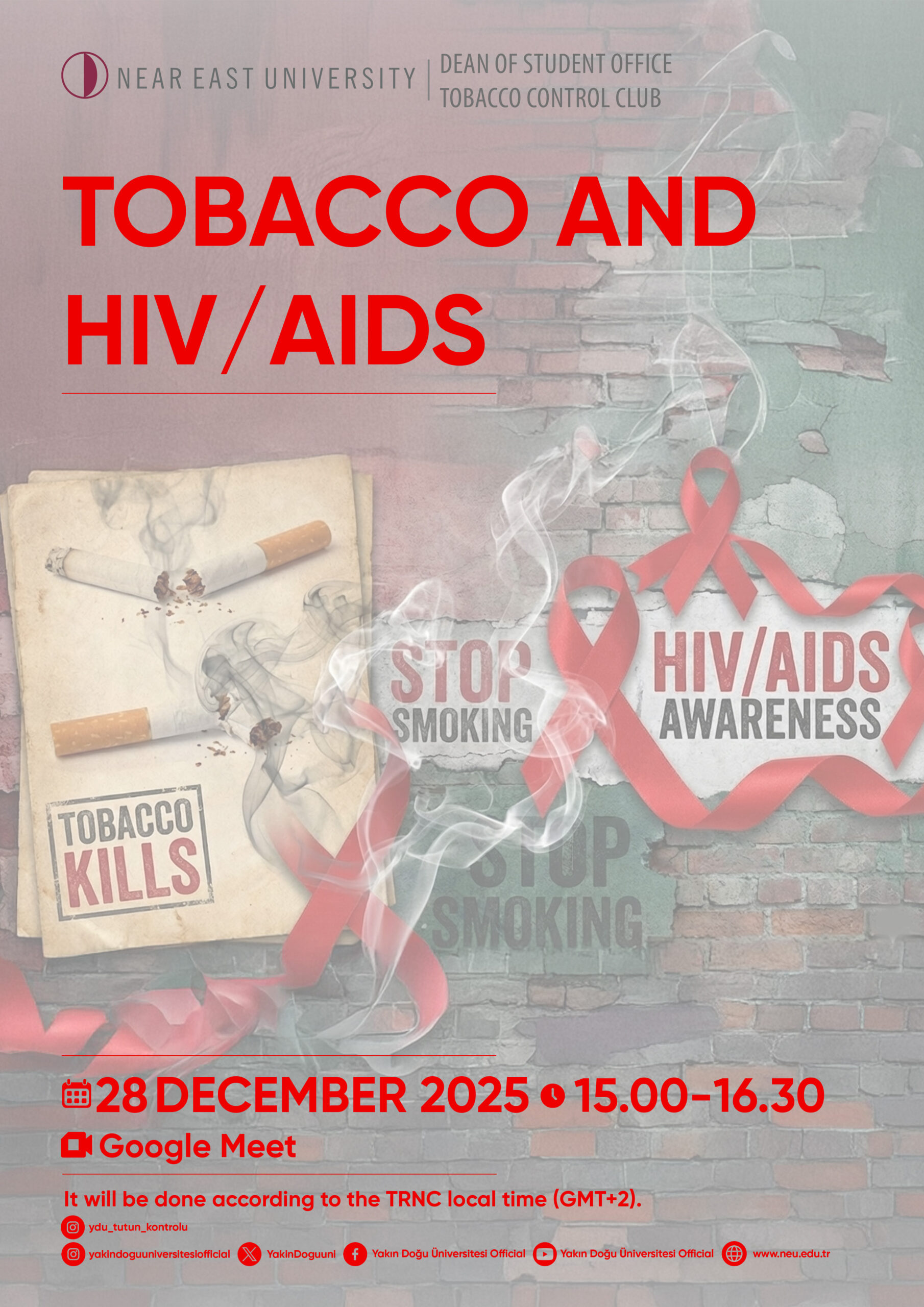 Tobacco And HIV / AIDS – Near East University